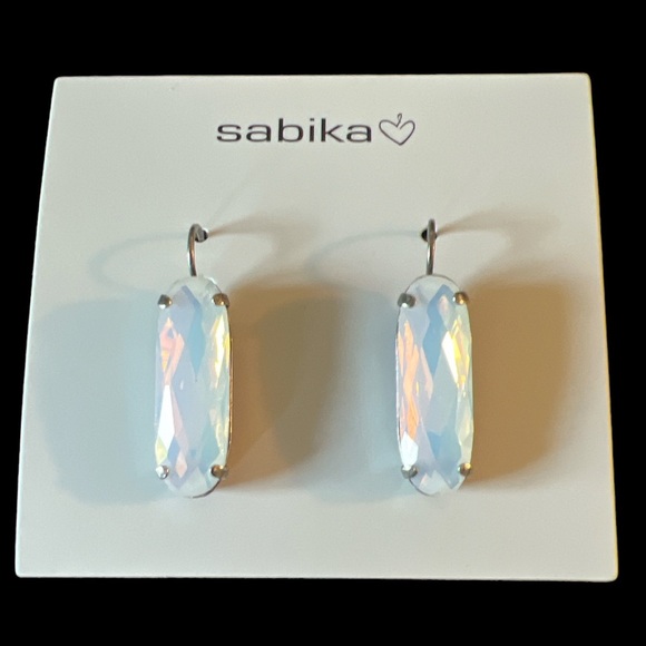Sabika | Jewelry | Sabika Vanilla Cake Large Oval Drop Earrings Nwt | Poshmark